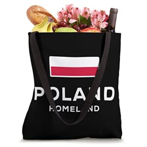 Poland Homeland - Poland Pride - Poland Flag Tote Bag