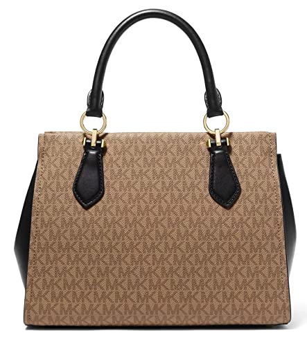 Michael Kors Marilyn Medium Satchel Husk Multi One Size