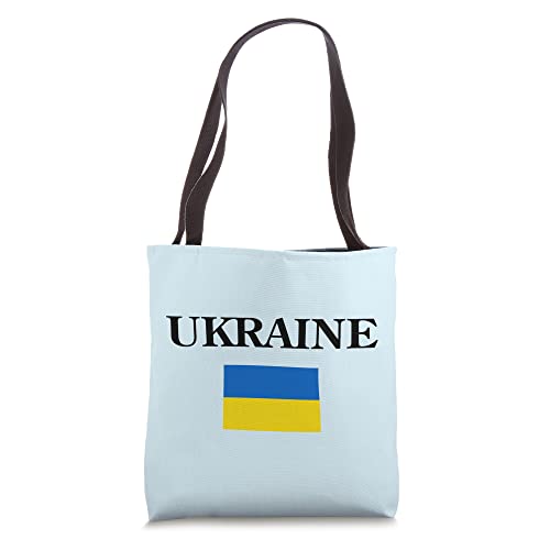 I Love Ukraine, Ukraine Flag Novelty Graphic Cool Designs Tote Bag