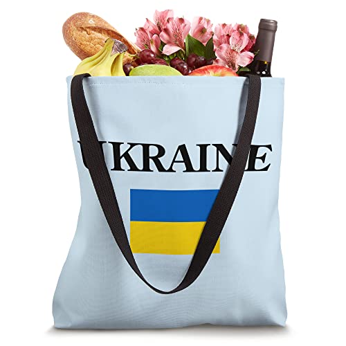 I Love Ukraine, Ukraine Flag Novelty Graphic Cool Designs Tote Bag