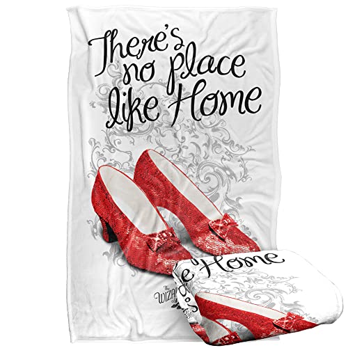 The Wizard of Oz No Place Like Home Silky Touch Super Soft Throw Blanket 36" x 58"