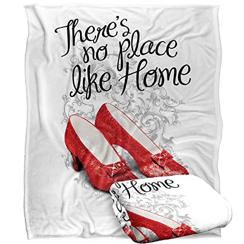 The Wizard of Oz No Place Like Home Silky Touch Super Soft Throw Blanket 50" x 60"