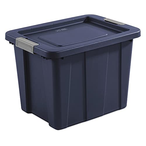 MDMprint Blue Storage Tote 23 in x 17 1/4 in x 16 5/8 in H, 1 PK