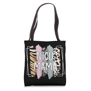 nicu mom micro preemie baby mom of nicu warrior tote bag