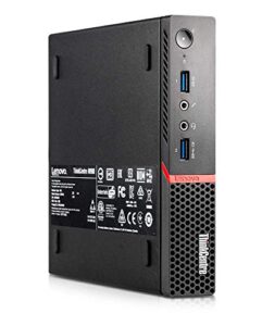 lenovo thinkcentre m900 tiny desktop, quad core i7 6700t 2.8ghz, 16gb ddr4, 512gb ssd hard drive, windows 10 pro (renewed)