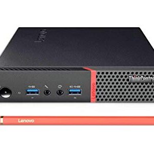 Lenovo ThinkCentre M900 Tiny Desktop, Quad Core i7 6700T 2.8Ghz, 16GB DDR4, 512GB SSD Hard Drive, Windows 10 Pro (Renewed)