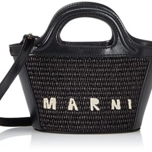 MARNI(マルニ) Tote Bag, Black (Black 19-3911tcx)