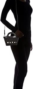 MARNI(マルニ) Tote Bag, Black (Black 19-3911tcx)