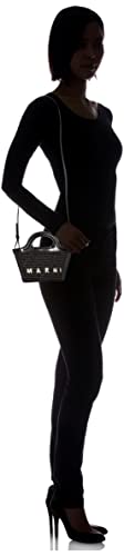 MARNI(マルニ) Tote Bag, Black (Black 19-3911tcx)