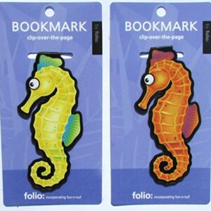 Butterfly Bookmarks (Clip-over-the-page) Set of 2 - Assorted colors