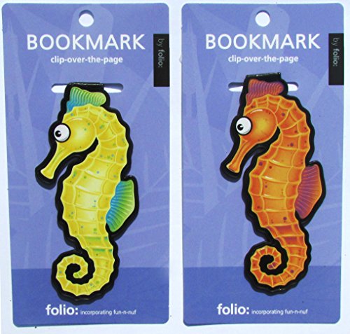 Butterfly Bookmarks (Clip-over-the-page) Set of 2 - Assorted colors