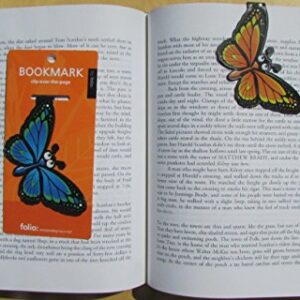 Butterfly Bookmarks (Clip-over-the-page) Set of 2 - Assorted colors