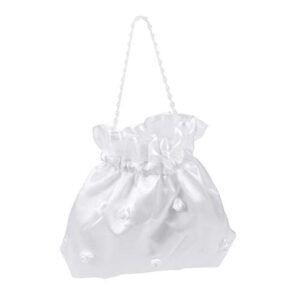 satin bridesmaid handbag money bag bridal dolly bag wedding party handbag bridesmaid flower decorated dolly bag bridal purse for wedding bridal dolly bag favor bridesmaid dolly bag