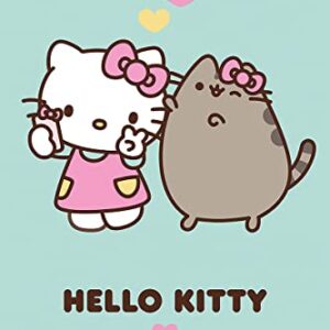 Hello Kitty Pusheen The Cat - Poster (Hearts) (Size: 24" x 36")