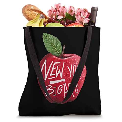 NYC New York City Big Apple red green white Tote Bag