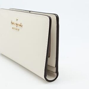 Kate Spade New York Staci Large Slim Bifold Wallet (Parchment)