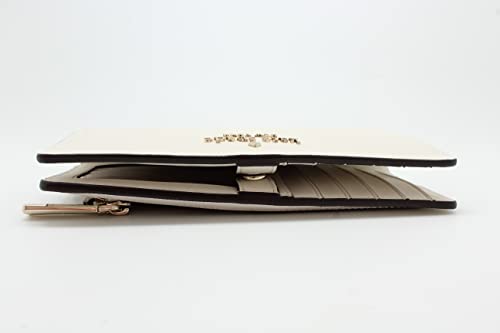 Kate Spade New York Staci Large Slim Bifold Wallet (Parchment)