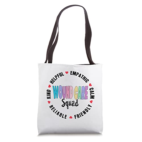 Wound Care Nurse Squad Appreciation Graduation Staff RN Tote Bag