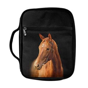 polero horse bible cover for women kids scripture book cover for girls boys bible book carrying case church bag