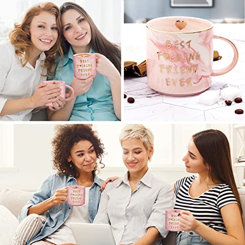 Birthday Gifts for Women Best Friends Friendship Gifts for Women Funny Gifts for Female BFF Female Bestfriend Bestie Lavender Scented Candles Coffee Mug Gifts for Friends Her Sister