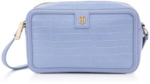 tommy hilfiger square julia crossbody, blue stone