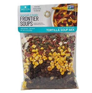 frontier soups homemade in minutes south of the border tortilla soup, 4.5 oz, 2 pk