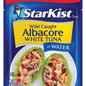 Starkist Wild Caught Albacore White Tuna In Water, 6.4 Oz Pouch