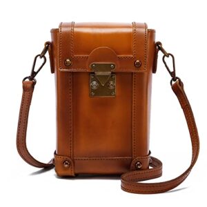 montana west mini crossbody bag for women genuine leather vintage shoulder bag cell phone purse ar-mwg01-9062br