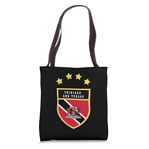 Trinidad and Tobago Coat of Arms Souvenir Gift Flag Tote Bag