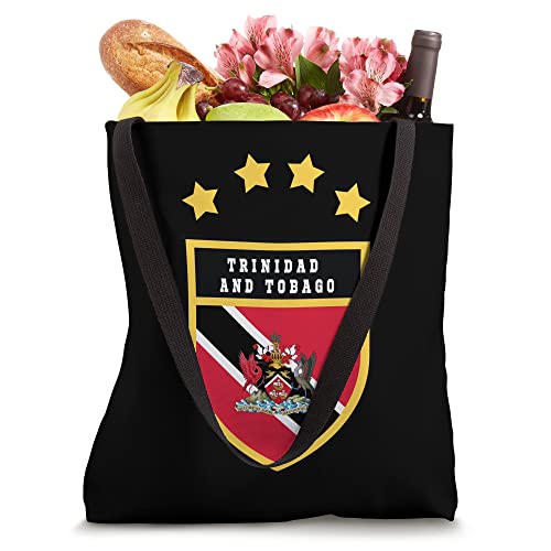 Trinidad and Tobago Coat of Arms Souvenir Gift Flag Tote Bag