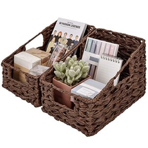 GRANNY SAYS Bundle of 3 Sets Wicker Storage Baskets