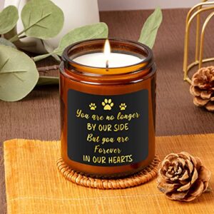 Pet Loss Gifts, Pet Memorial Gifts for Dogs, Dog Sympathy Gifts, Dog Remembrance Gifts, Dog Bereavement Gift, Dog Loss Gifts, Dog Keepsake for Women, Men, Dogs Lovers - Lavander Scented Candles