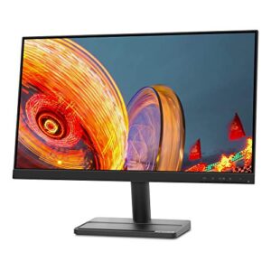 lenovo l24e-30 23.8-inch ultra-thin fhd monitor, va panel, freesync, 3-side nearedgeless, 75hz, 4ms, hdmi, vga, vesa mountable