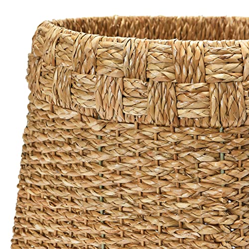 Bloomingville Hand-Woven Bankuan Braided Basket, 14" L x 14" W x 14" H, Natural