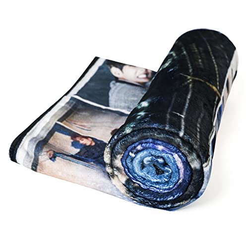 The Idol Singer Blanket Flannel Fleece Blanket Soft Novelty Fashion Singers Blanket Bed Throws Blanket for Sofa Bed Bedroom Air Conditioning Blanket Decoration 60X80 Inch