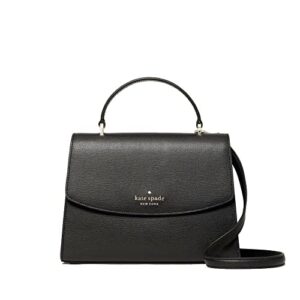 Kate Spade Darcy Leather Top Handle Satchel Crossbody in Black