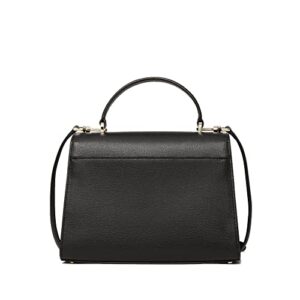 Kate Spade Darcy Leather Top Handle Satchel Crossbody in Black