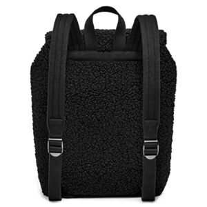 UGG womens Inara Sherpa Backpack, Black, One Size US