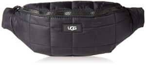 ugg gibbs belt bag puff, black