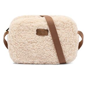 UGG womens Janey Ii Sherpa Cross Body Bag, Natural, One Size US