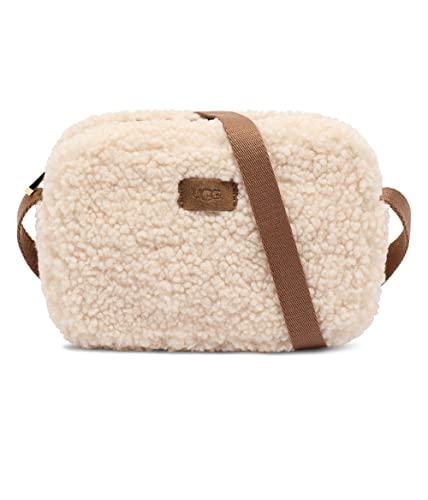 UGG womens Janey Ii Sherpa Cross Body Bag, Natural, One Size US