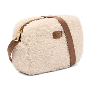 UGG womens Janey Ii Sherpa Cross Body Bag, Natural, One Size US