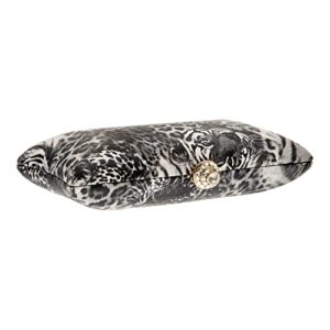 Tiger Face Box Clutch,Grey