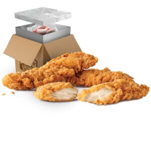 grumpy butcher breaded chicken breast tenderloins (pack of 2, each 5 lb) | fully cooked natural chicken tenders | frozen chicken breasts nuggets | premium poultry breed w/ no antibiotics & hormones