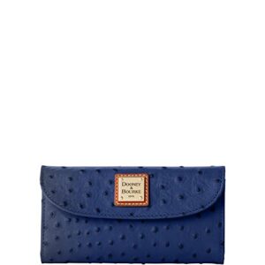 dooney & bourke ostrich continental clutch wallet