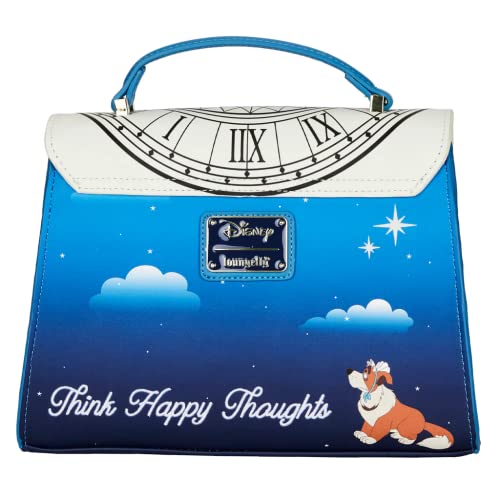 Loungefly Disney Peter Pan Glow Clock Crossbody Peter Pan One Size