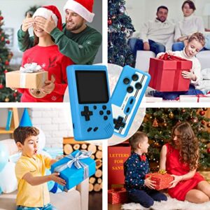 Retro Handheld Game Console - Vaomon Handheld Game Console Comes with Protective Shell, 400+ Classical FC Games, Gameboy Console Support Connecting TV & 2 Players, Ideal Gift for Kids & Lovers