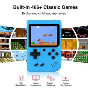 Retro Handheld Game Console - Vaomon Handheld Game Console Comes with Protective Shell, 400+ Classical FC Games, Gameboy Console Support Connecting TV & 2 Players, Ideal Gift for Kids & Lovers