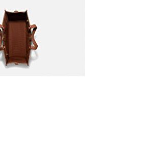 COACH Dempsey Tote 40 Inch Signature Jacquard With Stripe And Coach Patch, Brown Multi