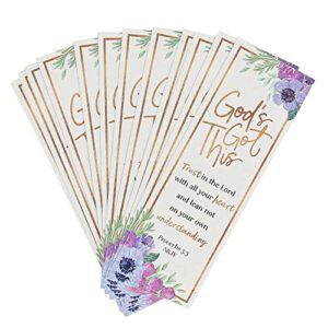 Salt & Light, Proverbs 3:5 Gods Got This Bookmarks, 2 x 6 inches, 25 Bookmarks